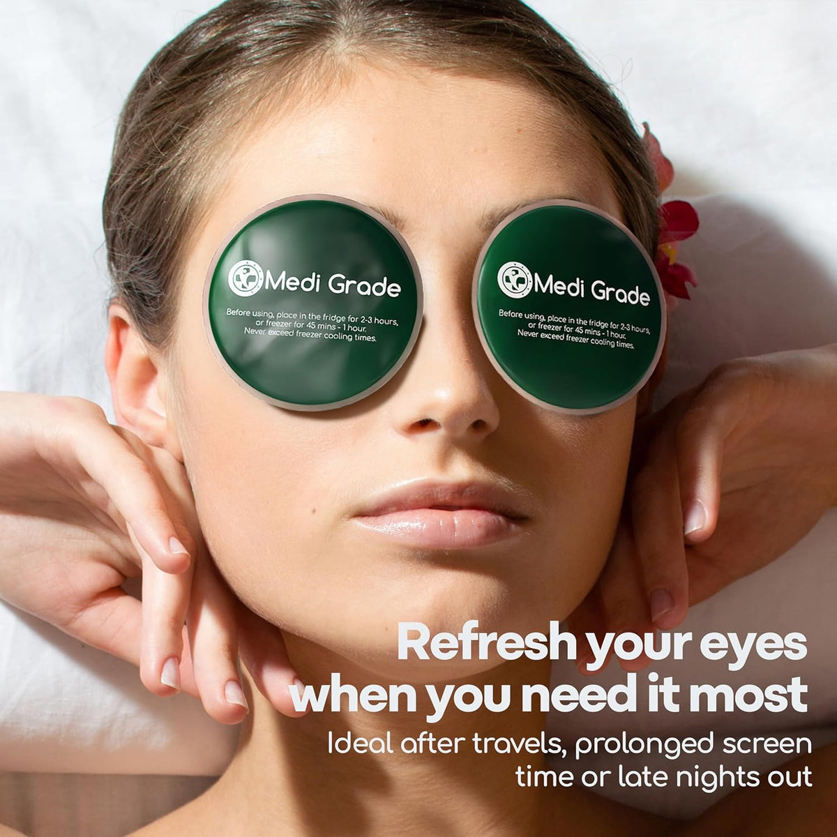 Medi Grade Cooling Eye Mask | Cold Gel Eye Mask