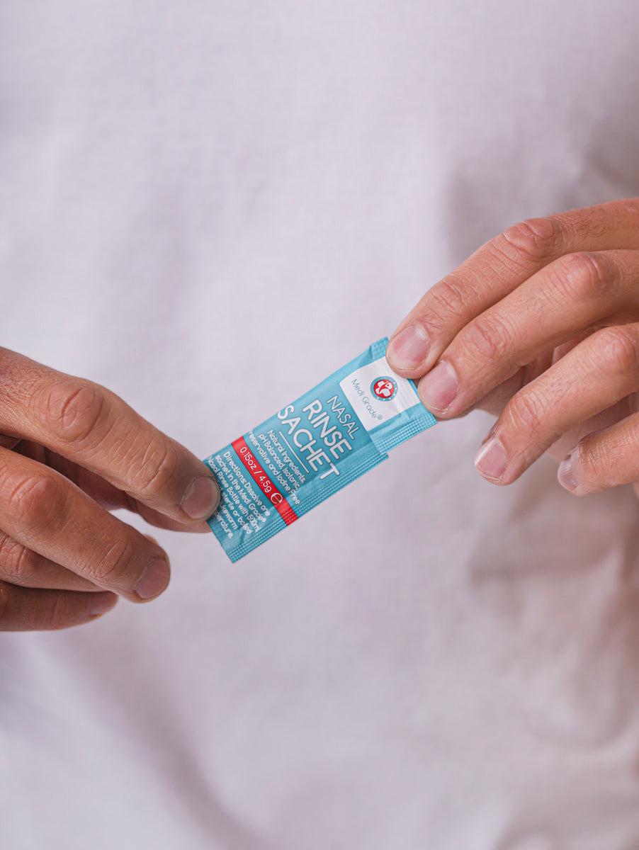 Medi Grade Nasal Rinse Sachets - Nasal Rinse at Home