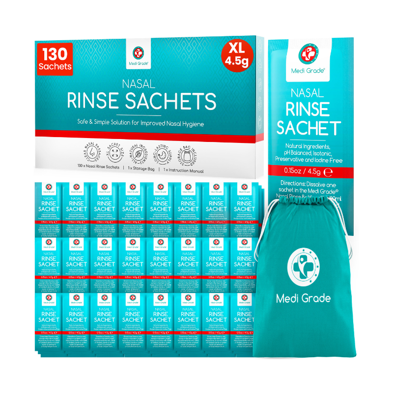 Medi Grade Nasal Rinse Sachets - Nasal Rinse at Home