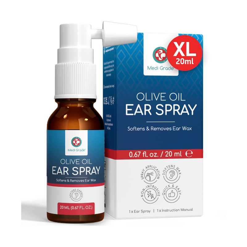 Medi Grade Olive Oil Ear Spray | 100% Natural Ear Oil Spray